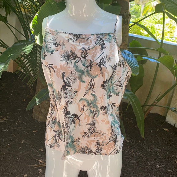 Victoria's Secret | Tops | Silky Victorias Secret Jungle Motif Camisole ...